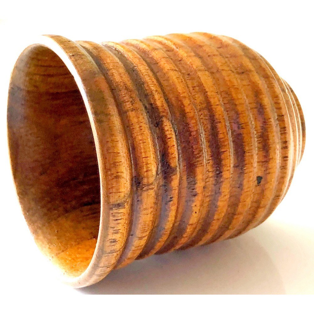 Wooden Coffee Cup - Palmy Bird