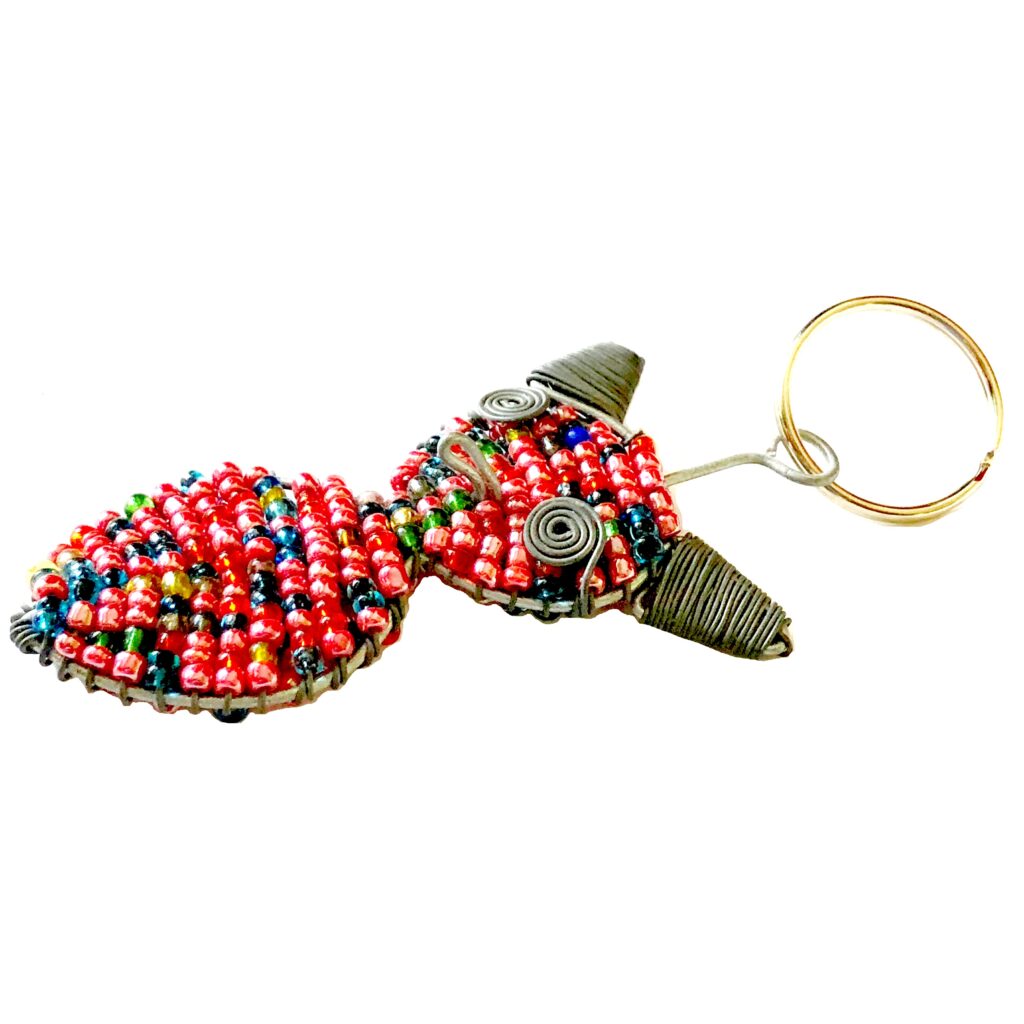 Beaded Owl Key Chain - Palmy Bird